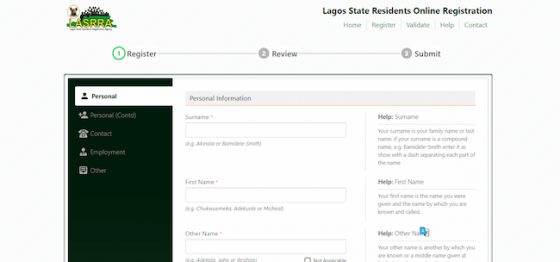 LASRRA: How To Register, Enrollment Centres - BizWatchNigeria.Ng
