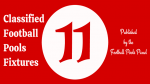 Week 11 Pool Result For Sat 13, Sep 2025, UK 2025/2026