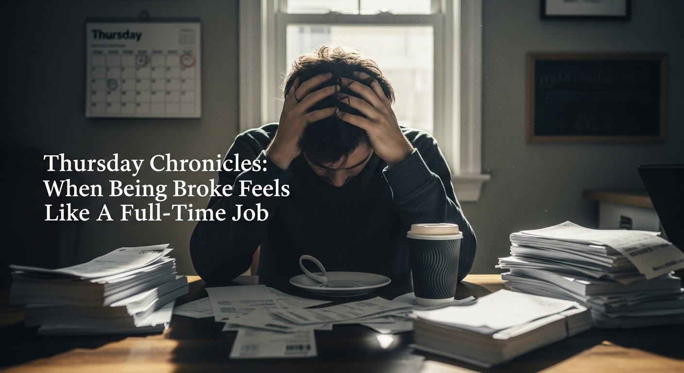 Thursday Chronicles: When Being Broke Feels Like A Full-Time Job